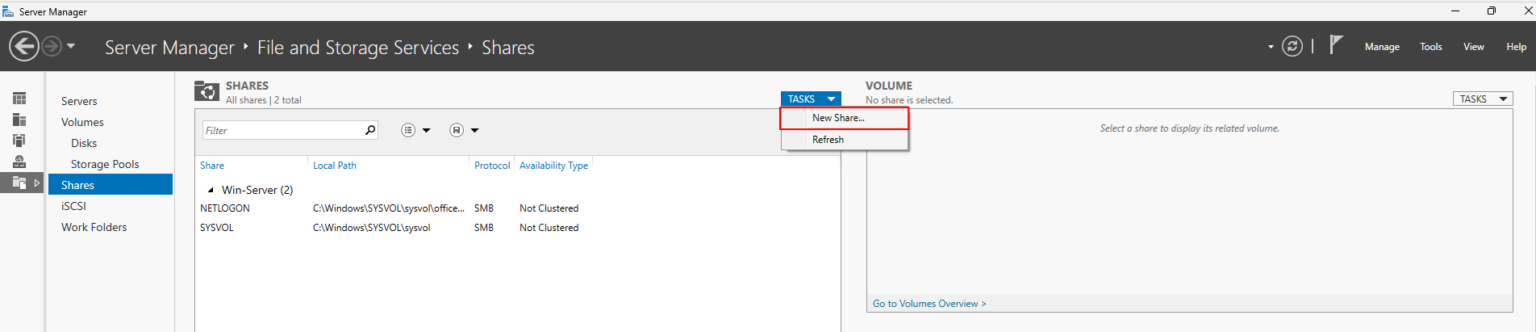 Building a small office Network: Setting up a Share Drive in Windows Server 2022 – TheHonestHacker